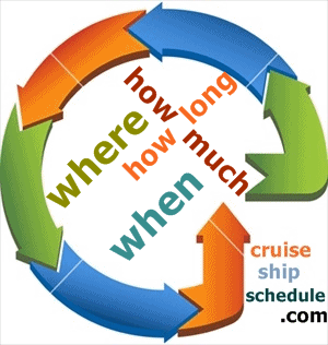 Cruise Ship Schedule | CruiseMapper