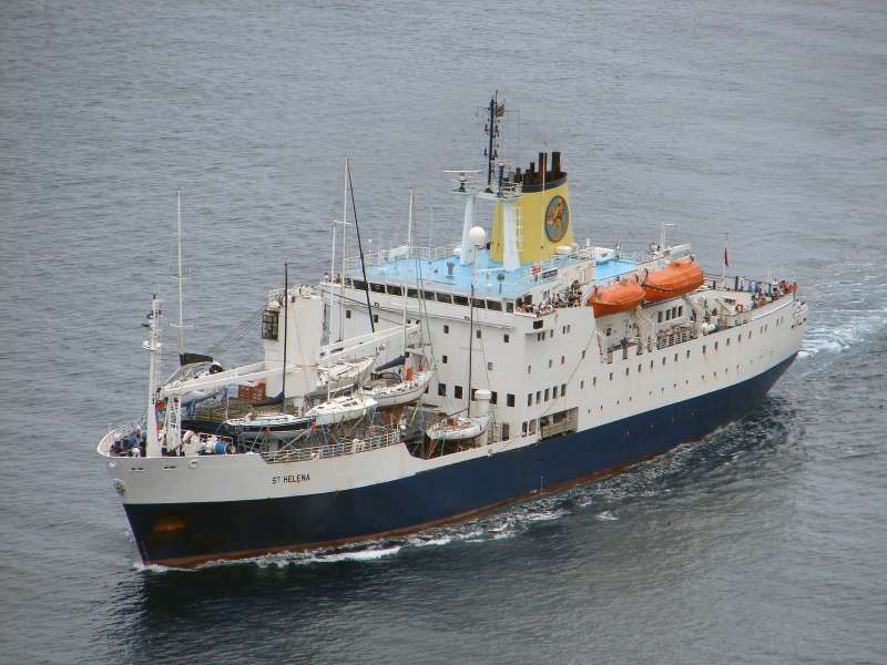 RMS St Helena - Itinerary Schedule, Current Position | CruiseMapper